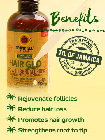 HAIR GRO Growth Serum Drops 4 oz – Tropic Isle Living