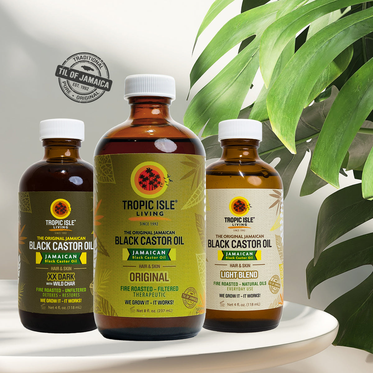 Tropic Isle Living Jamaican Black Castor Oil